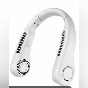 Wearables | Wearable Personal Fan Bladeless Rechargeable 3 Speed Fan ...